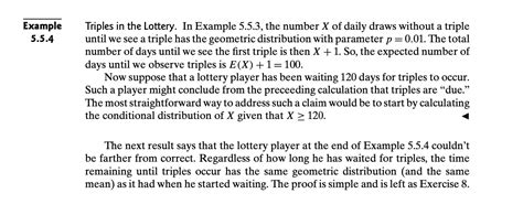 Consider A Daily Lottery As Described In Example Chegg