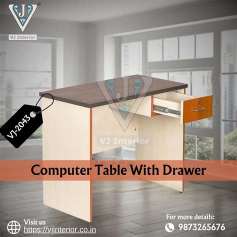 Computer Table With Drawer