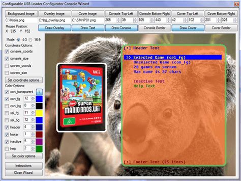 Configurable USB Loader Wii GameBrew