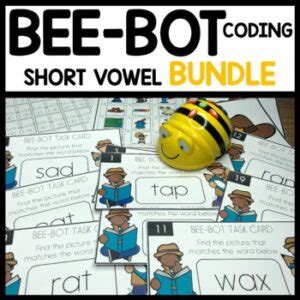 Bee Bot Coding Activity Short Vowel Words We Are Better Together