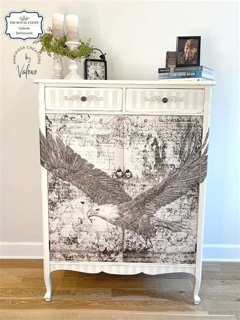 Extra Large Decoupage Paper For Furniture And Wall Art Freedom Eagle