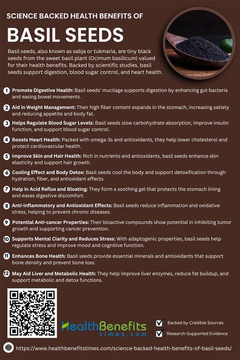Science Backed Health Benefits Of Basil Seeds Health Benefits