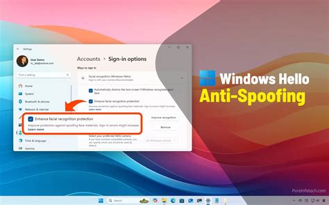 How To Enable Anti Spoofing Protection For Windows Hello Face On