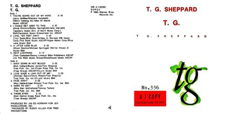 Tg Sheppard Tg 1985 Cd
