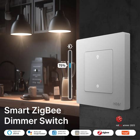 Moes Smart Dimmer Switch Zigbee 3 0 Ring Series 3 Gang White Buy Best