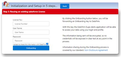 datatrim dupe alerts initialization and setup datatrim your data