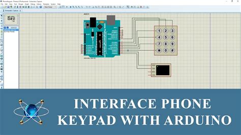 How To Interface And Simulate Keypad Phone With Arduino In Proteus 8
