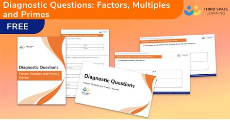 Free Gcse Factors Multiples And Primes Diagnostic Questions Third