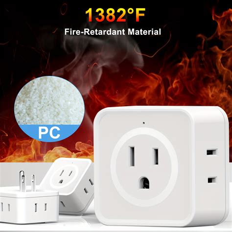Multifunctional Power Socket 5 Sockets Outlet Power Strip For Fast Charging Shock Resistance