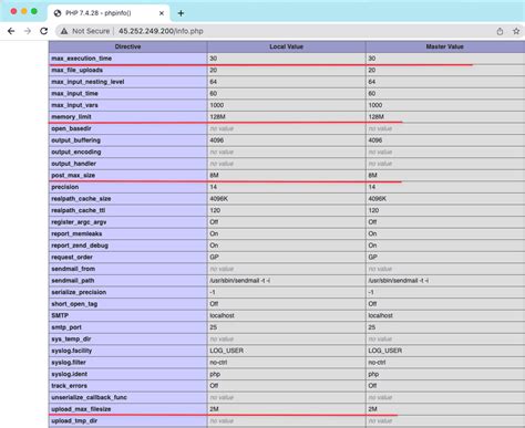 Thay đổi thông số php ini trên OpenLiteSpeed sử dụng Docker Compose