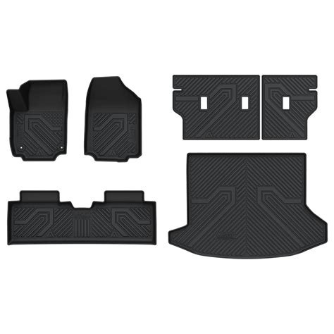 Fit For 2025 2026 Gmc Terrain Floor Mats Cargo Mat And Seatback Mats