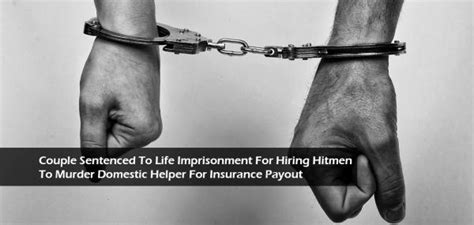 Insurance Crime Bureau On Linkedin Couple Sentenced To Life Imprisonment For Hiring Hitmen To
