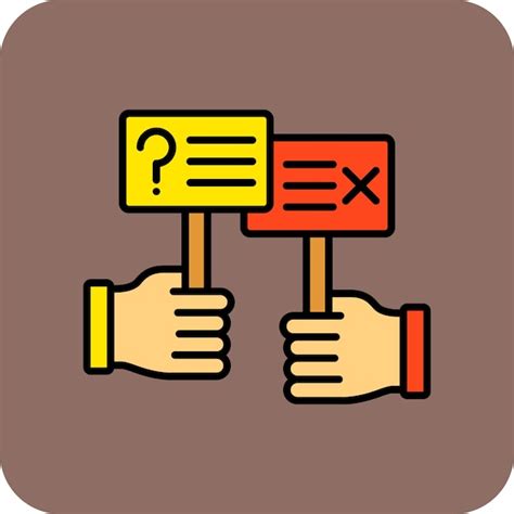 Protest Icon Premium Vector