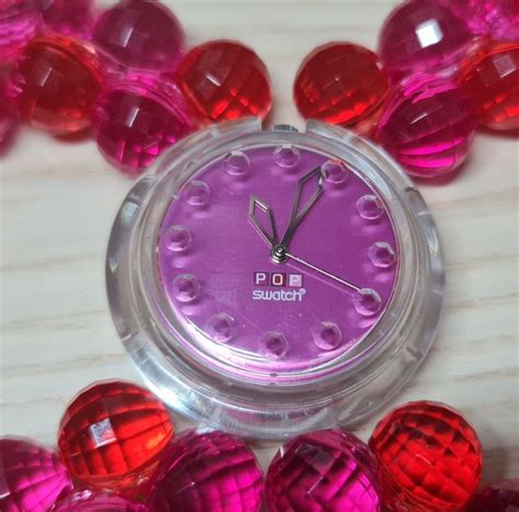 Swatch Pop Uhr Crystal Fall Pmk147 Gebraucht In Eschenbach Sg Für