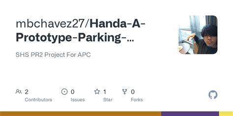 GitHub Mbchavez Handa A Prototype Parking Finder Web App SHS PR