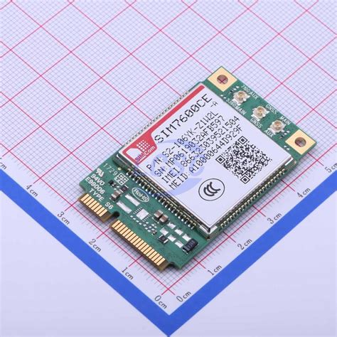 Sim7600ce Cnse Pcie Simcom Wireless Solutions Iot Communication Modules Lcsc Electronics