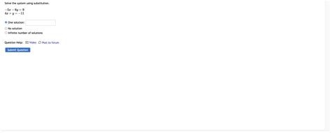 Solved Solve The System Using