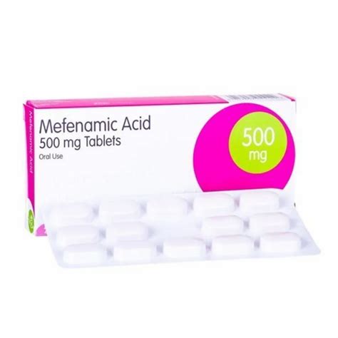 Mefenamic Acid Tablets 500 Mg At ₹ 2444strip In Nagpur Id 22741092348
