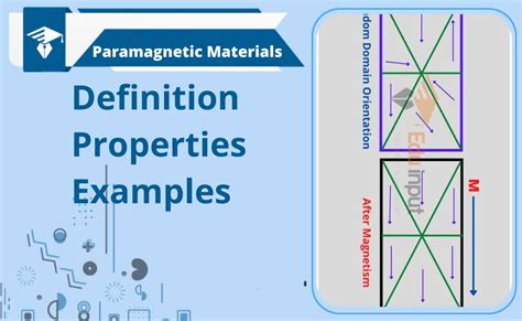 Paramagnetic Materials At Bernice Parker Blog