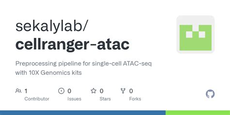 Github Sekalylabcellranger Atac Preprocessing Pipeline For Single Cell Atac Seq With 10x