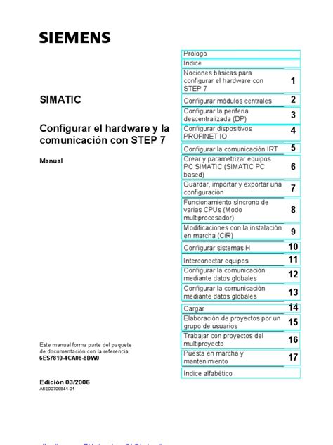 step7 configuraci n del hardware con step 7 pdf hardware de la
