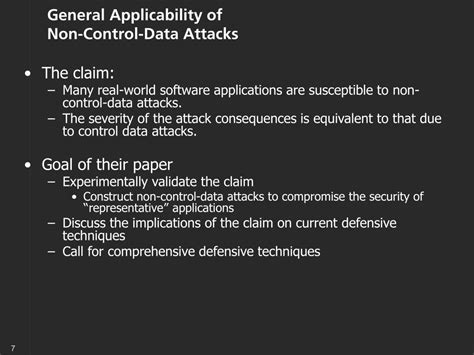 Ppt Non Control Data Attacks And Securing Software By Enforcing Data Flow Integrity Powerpoint
