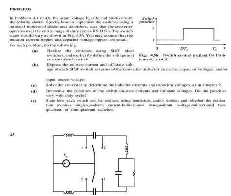 Solved Roblems Problems 41 To 46 The Input Voltage Vr Is