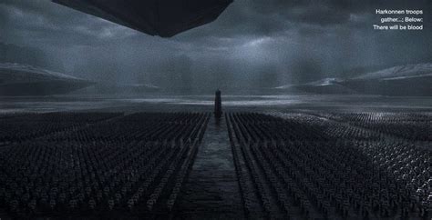 На новых кадрах из фильма «Дюна показали огромную армию Харконненов Мощно