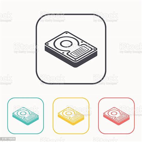 하드 디스크 드라이브 스토리지 제품의 등각투영 3d 백색과 아이콘 세트 0명에 대한 스톡 벡터 아트 및 기타 이미지 0명 공격성 데이터 Istock