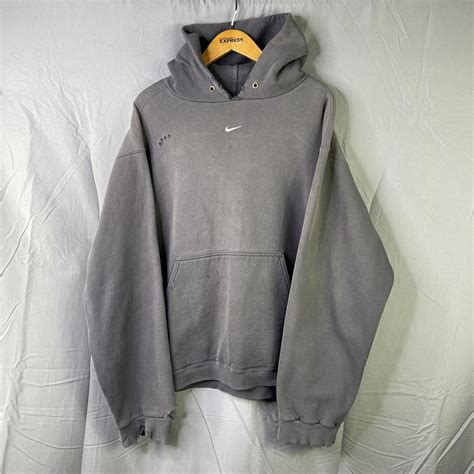 Vintage 90s Nike Center Swoosh Hoodie Condition Is Depop