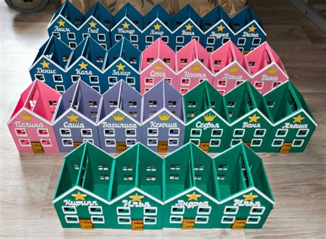 Карандашница Домик вариант 2 Цвета покраски и надписи можно любые Весь ассортимент