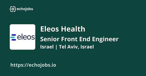 Hiring Senior Front End Engineer Tel Aviv Israel Israel Aws R Api Javascript Nodejs React