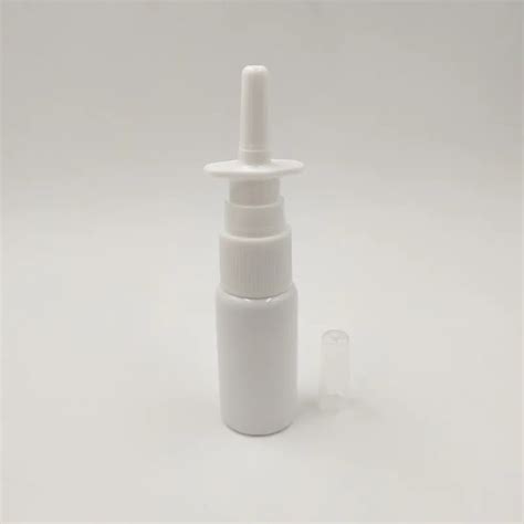 무료 배송 50sets 15ml 빈 흰색 코 미스트 분무기 병 비강 분무기 미세 비강 스프레이 병spray Bottlesprayer Bottlemist Sprayer