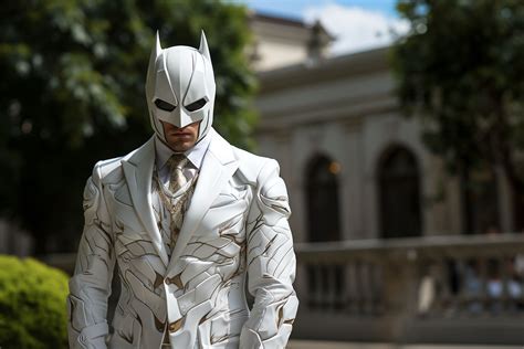 White Batman Suit