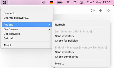 Jamf Connect Menu Bar Actions Jamf Nation Community 265222