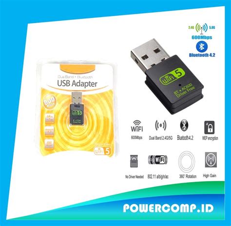 Usb Wifi Bluetooth Adapter Mbps Dual Band Penerima Wifi Eksternal Mini Wifi Lazada Indonesia