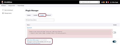 Build History Metrics In Jenkins Qa Automation Expert