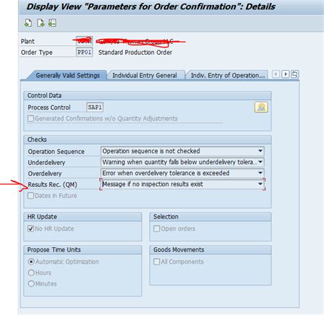 Solved 0130 Inspection Type With Order Confirmation Contr Sap Community