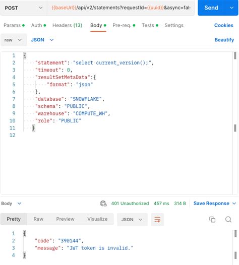 How To Configure Postman To Use Key Pair Authentication To Connect To