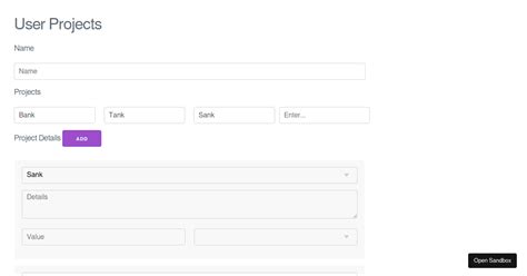 React Form Codesandbox