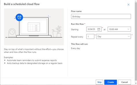 How To Send Birthday Wishes Email Using Powerautomate Crmonce