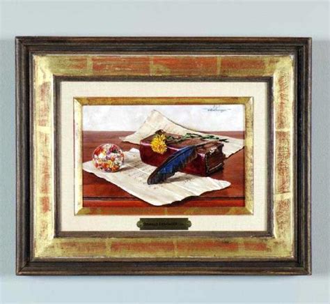 Pair Of Still Life Oils By Oswald Eichinger