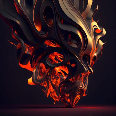 Premium Ai Image Abstract Background 3d Rendering 3d Illustration Computer Digital Drawing