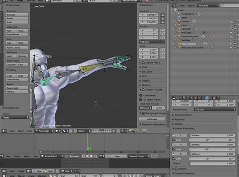 Help Ik Angle Limits Not Working Animation And Rigging Blender