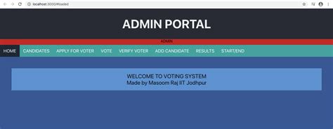 Blockchain Concepts Build A Voting Dapp Using Truffle React Ganache