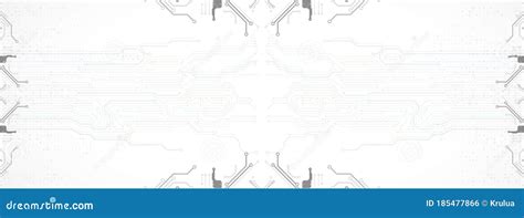 Abstract Technology Circuit Board Communication Concept Stock Vector Illustration Of Texture