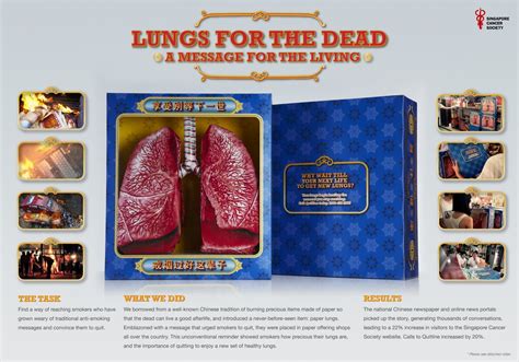 Anti Smoking Campaign The Work