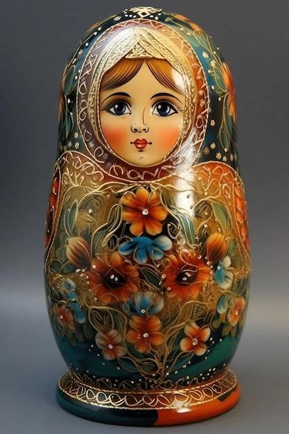 Premium Ai Image Colorful Russian Nested Matreshka Dolls Premium Ai Image Colorful Russian Nested Matreshka Dolls