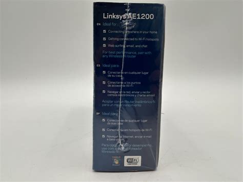 Cisco Linksys Ae1200 Wireless N Usb Adapter New Open Box