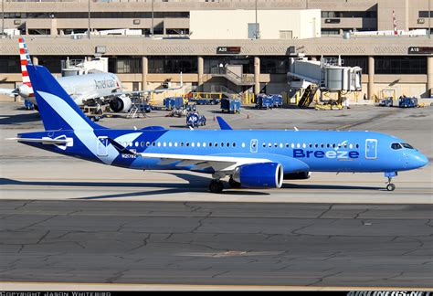 Airbus A220 371 Breeze Airways Aviation Photo 7411117